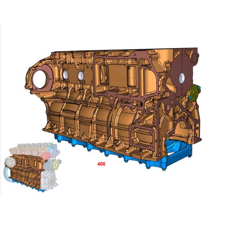 6C466011AA | CYLINDER BLOCK ASY 320-350-360-380 PS - Ford CARGO (2003 ...